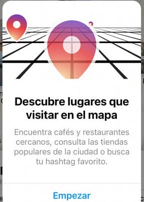Nuevo mapa de búsqueda en Instagram - Way to Success